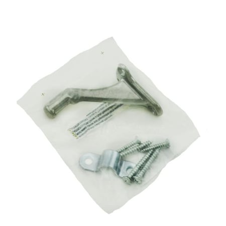 Ives Commercial Aluminum Handrail Bracket Aluminum Finish 059A92 | Zoro